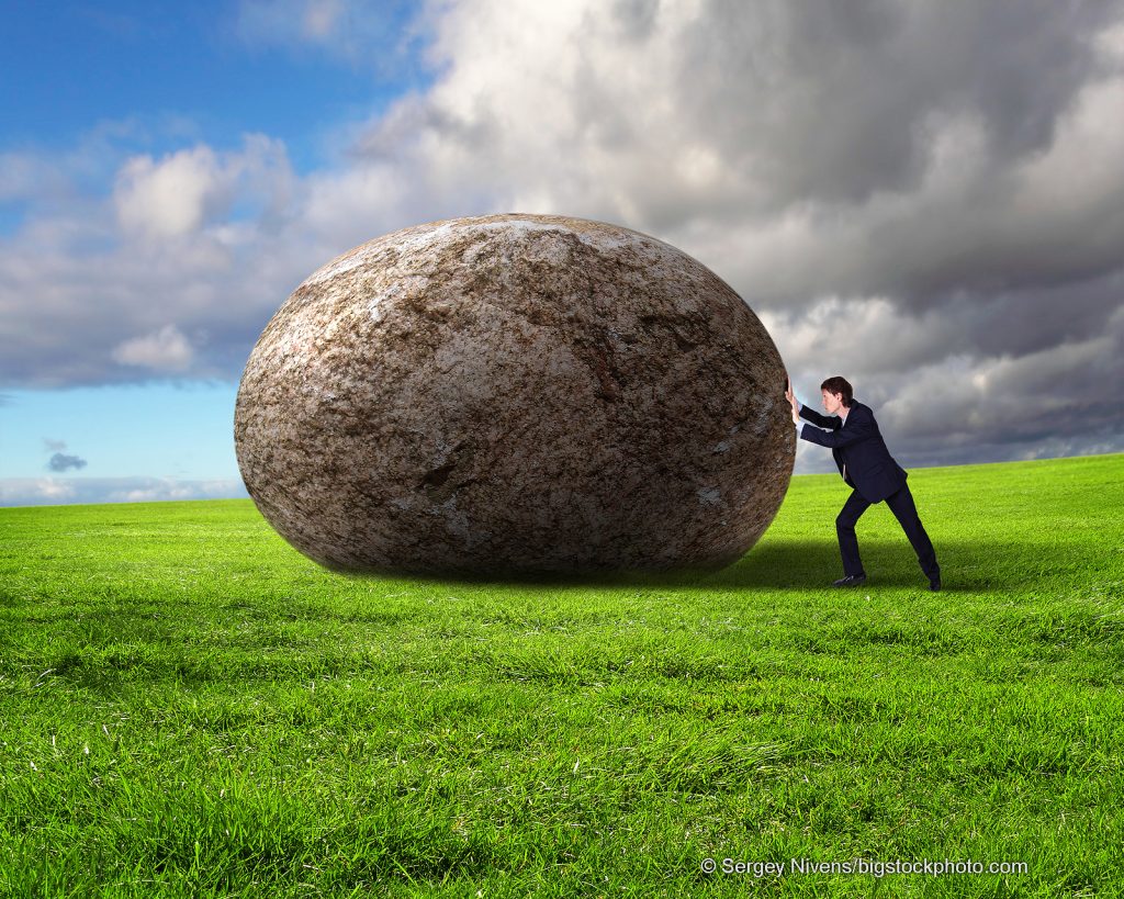 The Tip of a Boulder - DOES GOD EXIST? TODAY