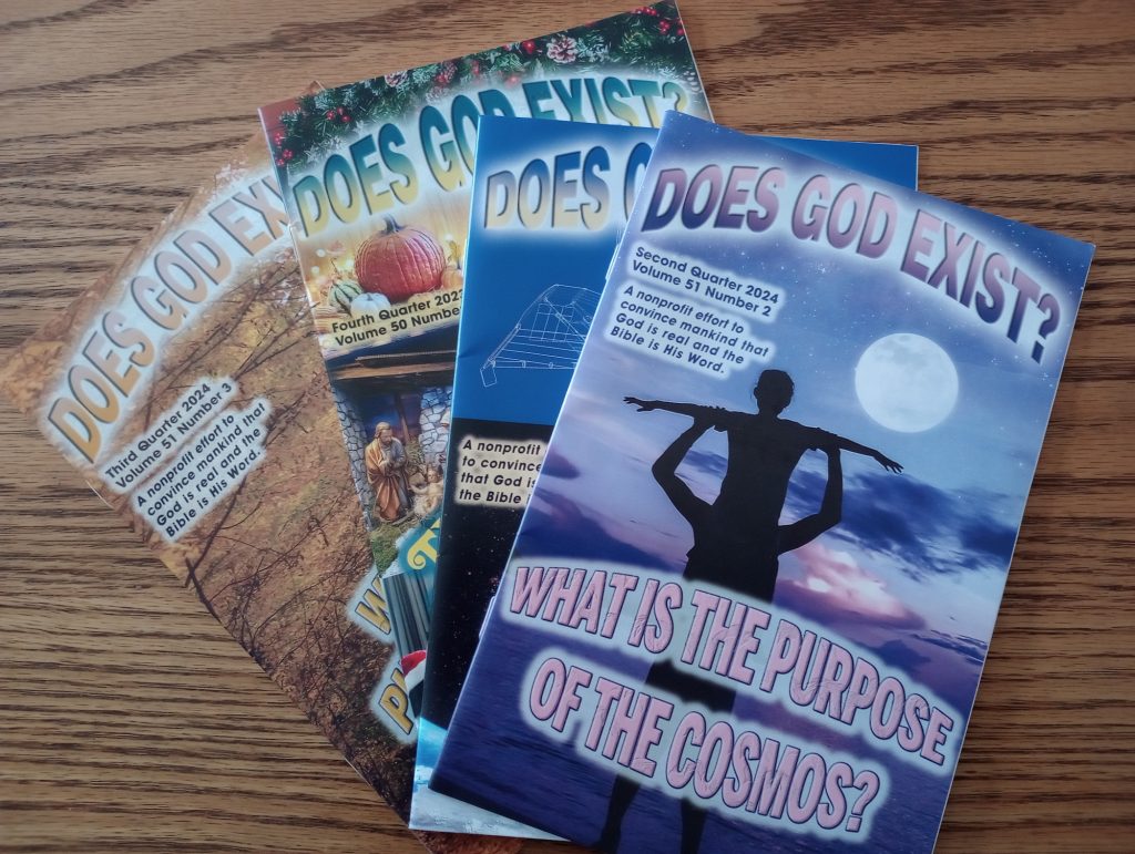 Does God Exist? Materials - DOES GOD EXIST? TODAY